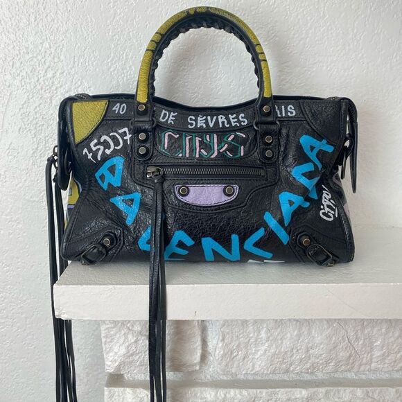 Balenciaga | Bags | Balenciagacity Graffiti Bag | Poshmark